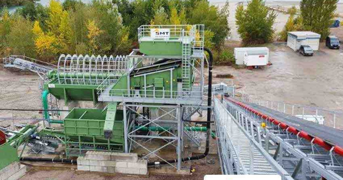STICHWEH | Sand processing with the latest technology